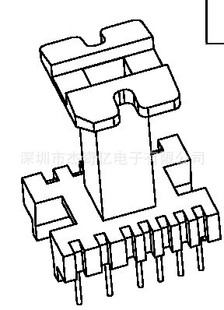 【厂家直销】价格优惠 变压器骨架 EEL19 4+6-阿里巴巴
