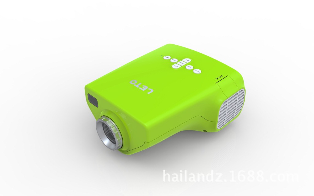 微型投影机 便携式迷你高清家用led投影仪 1080P厂家批发 - 办公批发网