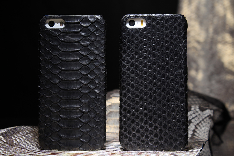 i-idea Handmade Luxury Genuine Real Python Snake Back Skin Leather Cas ...