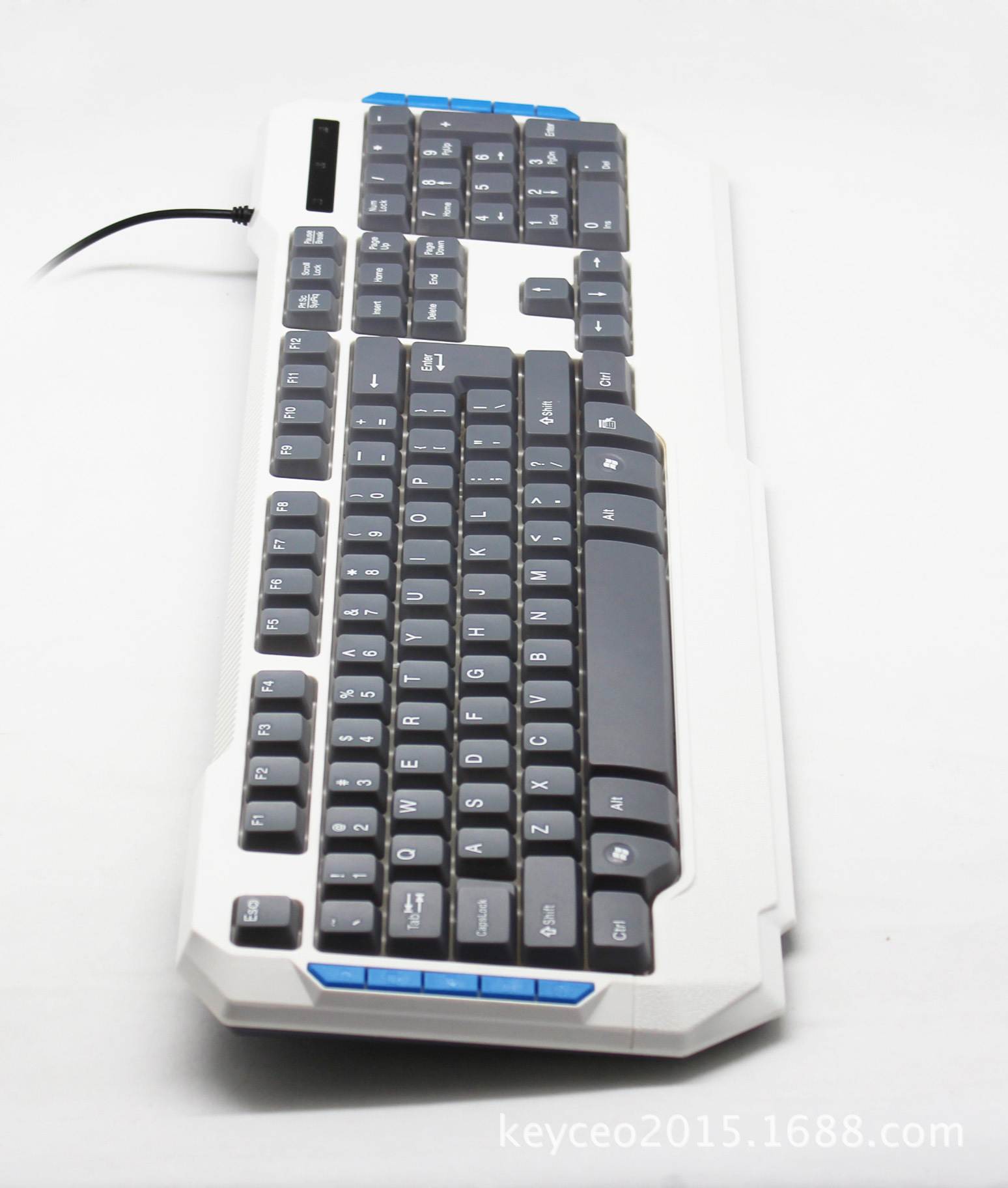 键上飞K220M红色键盘 多媒体游戏键盘 办公家用商务USB有线键盘-阿里巴巴