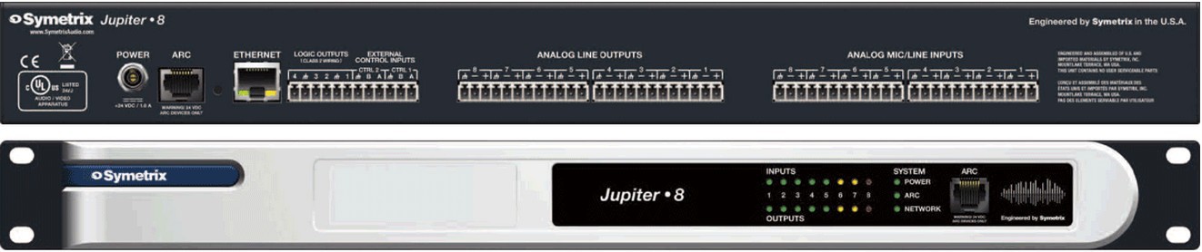Symetrix思美 Jupiter 8 数字信号处理器音频效果器8进8出-阿里巴巴