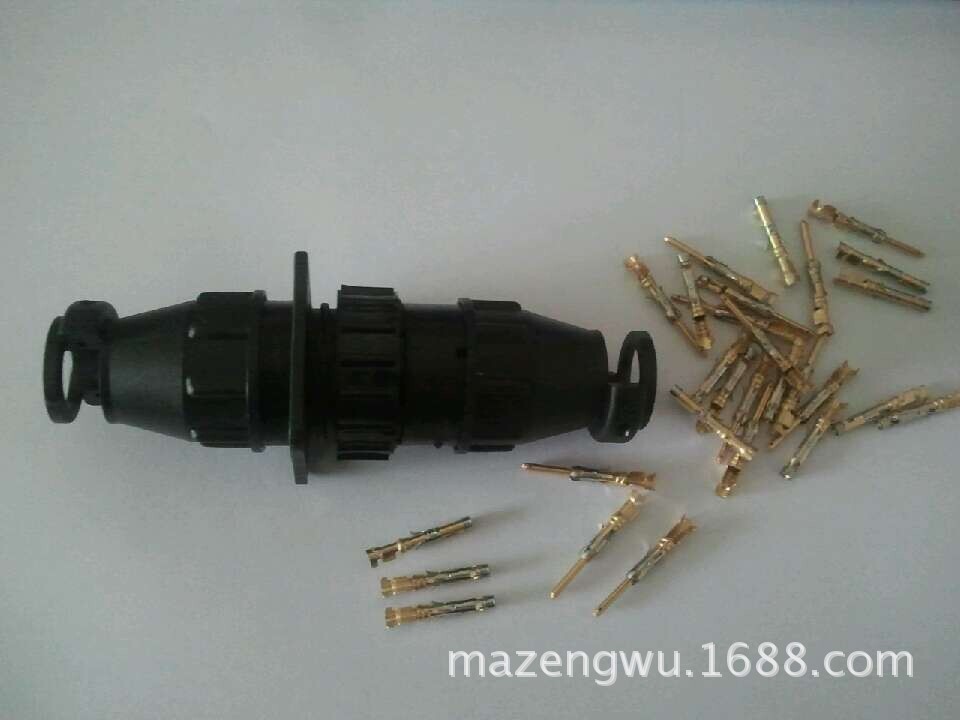 TE AMP泰科安普 14针206044-1 43-1连接器 沙福焊机插头RX-NP14-阿里巴巴