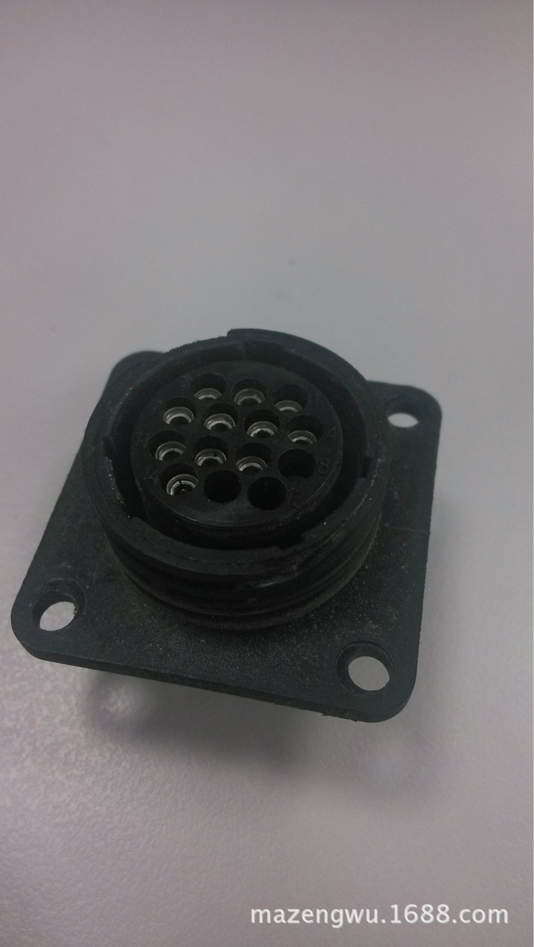 TE AMP泰科安普 14针206044-1 43-1连接器 沙福焊机插头RX-NP14-阿里巴巴