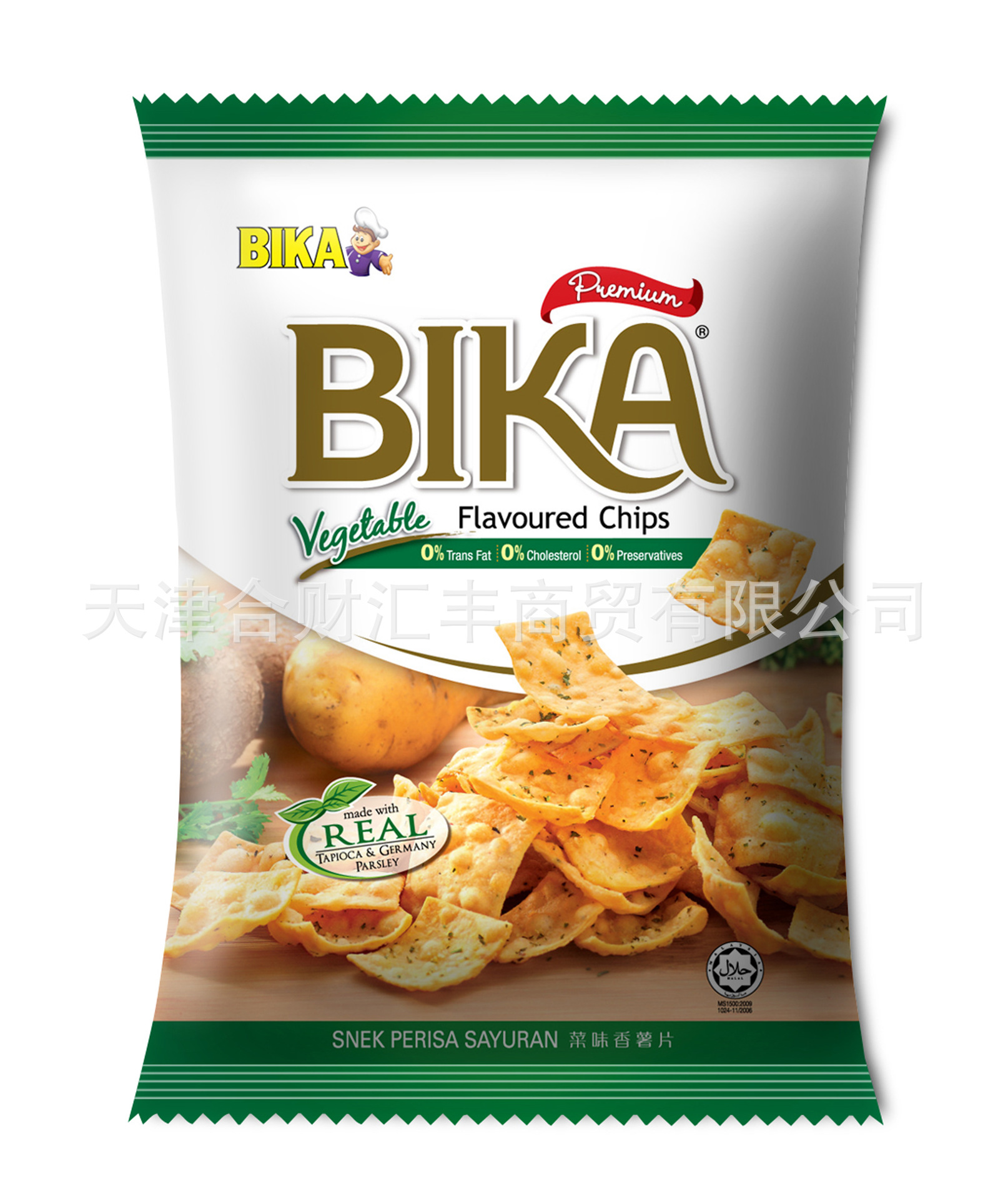 中国总代理马来西亚进口零食休闲食品BIKA鸡味香薯片70g膨化批发-阿里巴巴