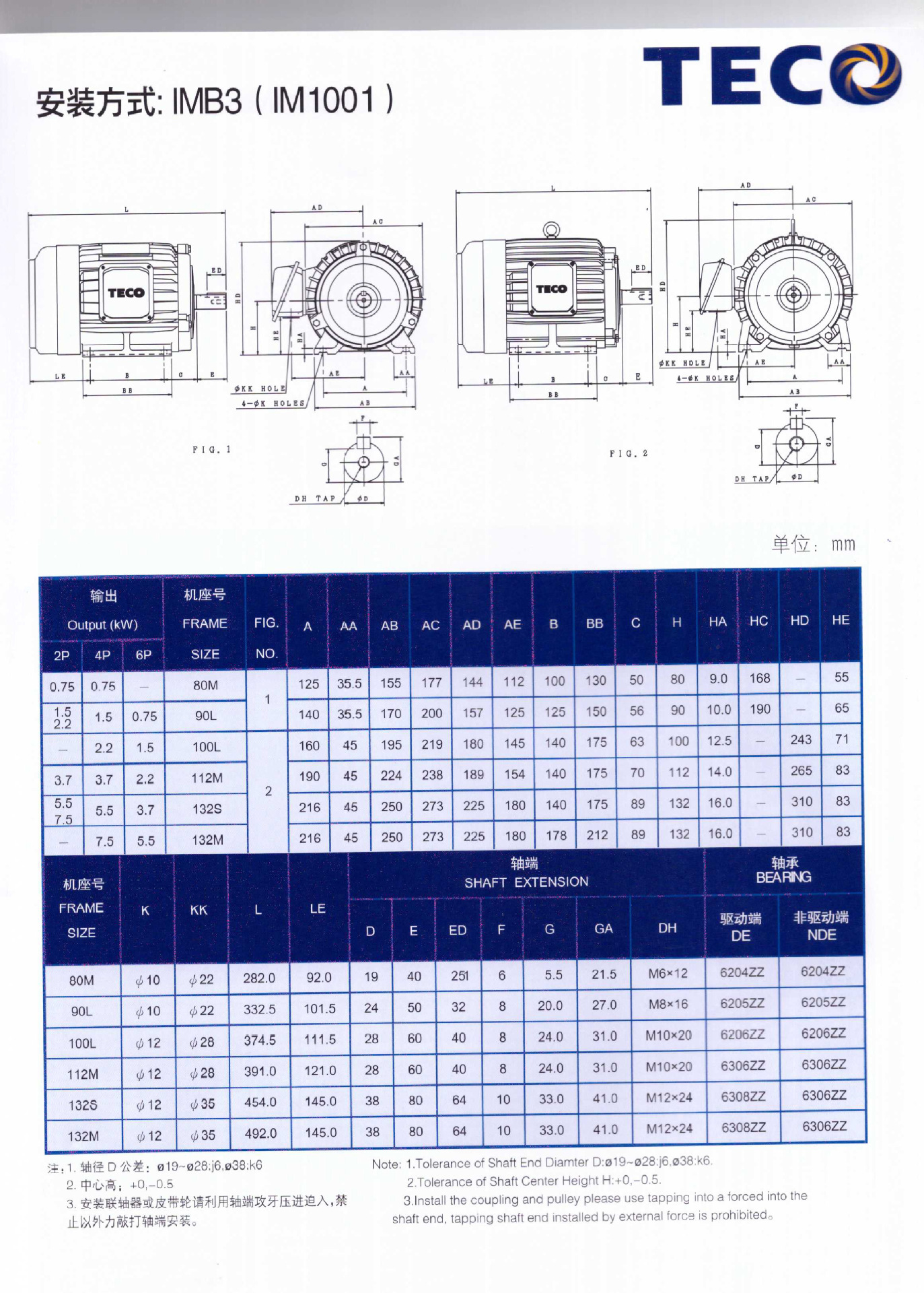 TECO东元电机AEEF/AEVF 22KW 2极4极-阿里巴巴