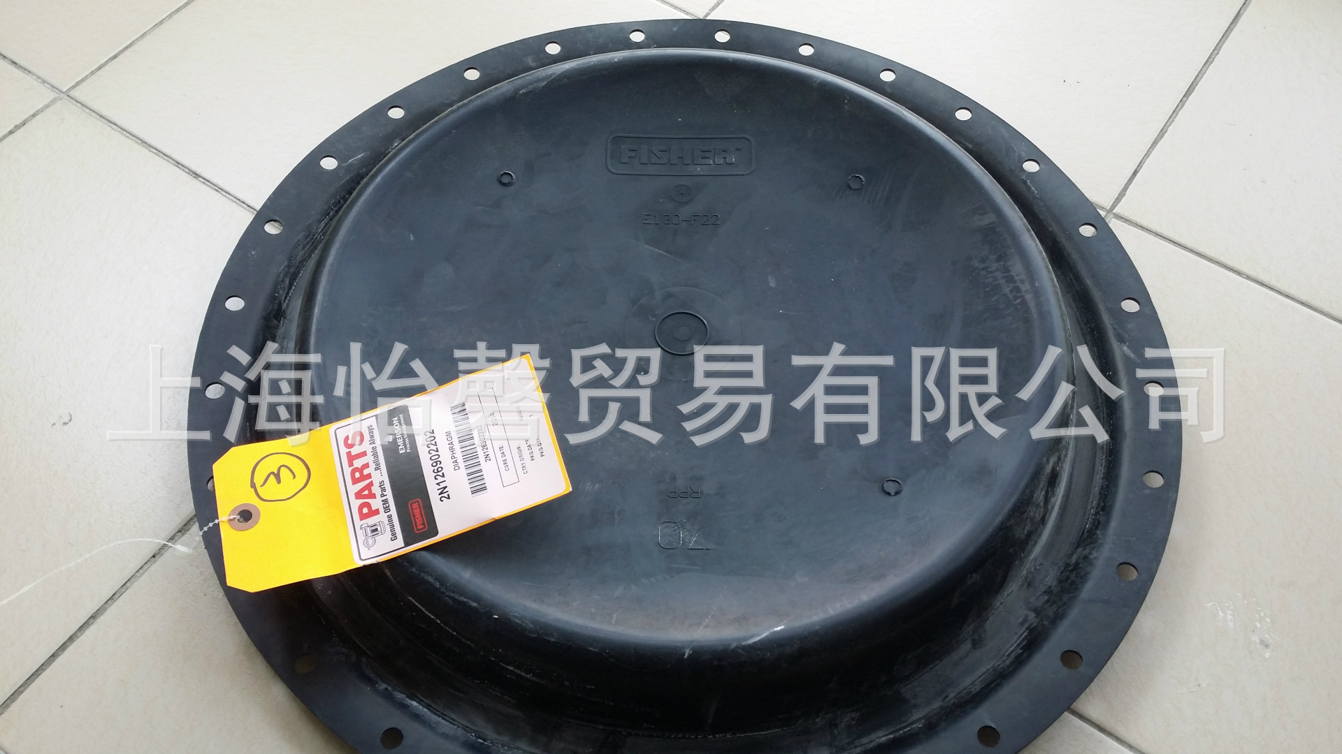 费希尔Fisher 657, 667 执行器膜片/皮膜 - Fisher定位器和附件 - 上海怡磬贸易有限公司