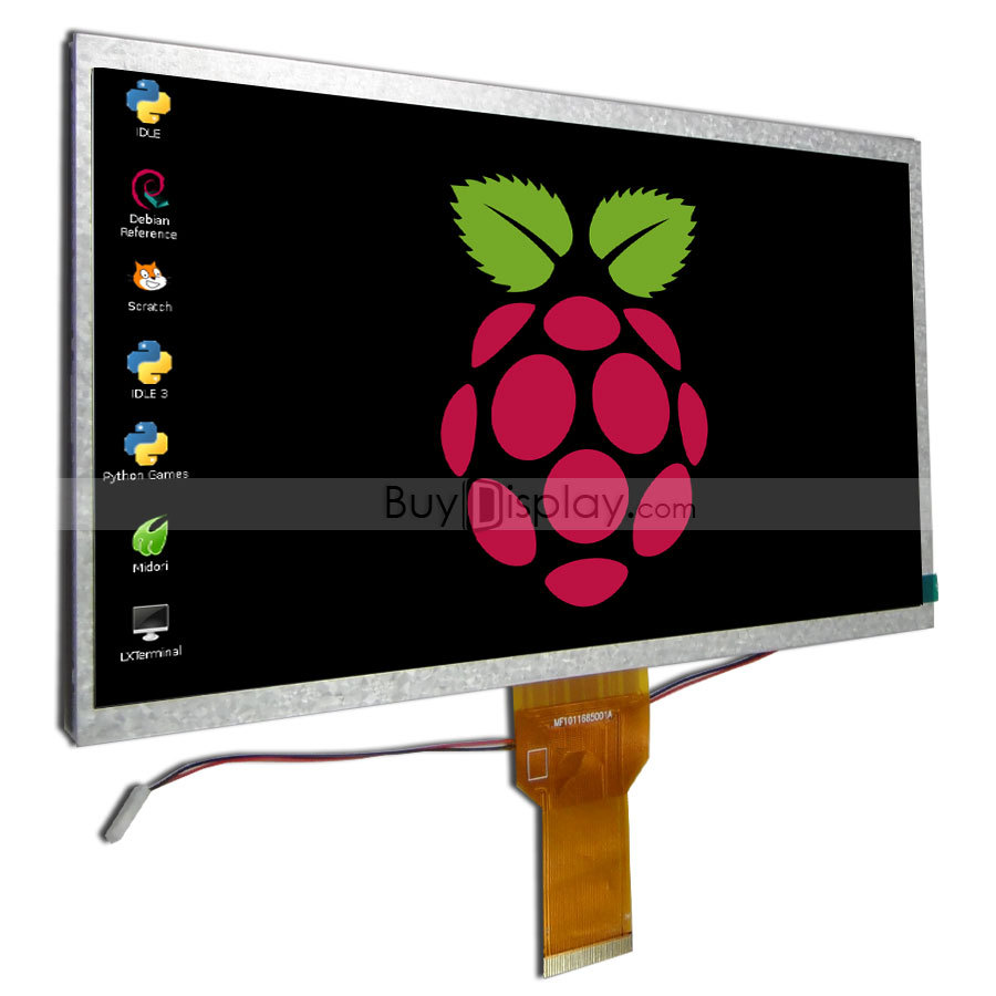 10.1寸TFT LCD彩色液晶显示模块配迷你HDMI驱动板/1024x600分辨率-阿里巴巴