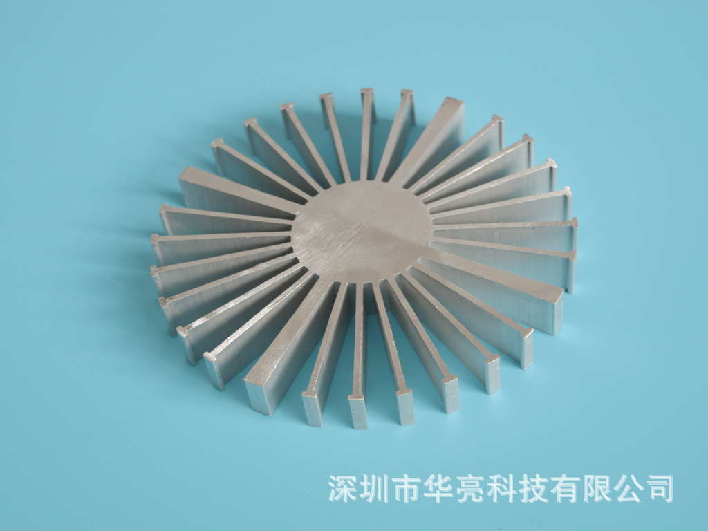 现货直径160*20MM 单颗集成20W LED散热器 COB散热器 散款-阿里巴巴