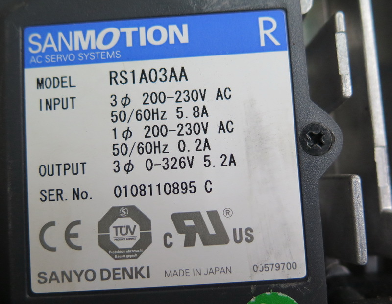 台州信达二手三洋驱动器 RS1A03AA 包好询价-阿里巴巴