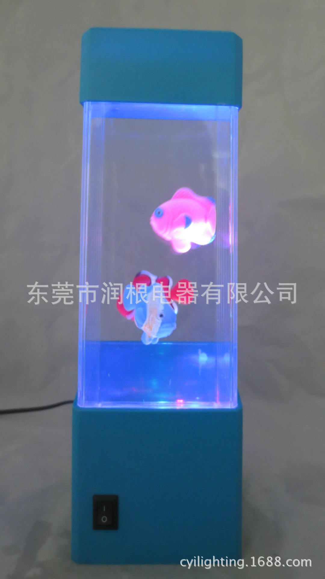 小鱼灯 Fish Lamp 水族小鱼灯 水母灯 火山灯-阿里巴巴