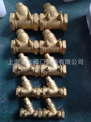 上海滨大阀门 HS11X-16T 全铜丝扣倒流防止器 防污隔断阀-阿里巴巴