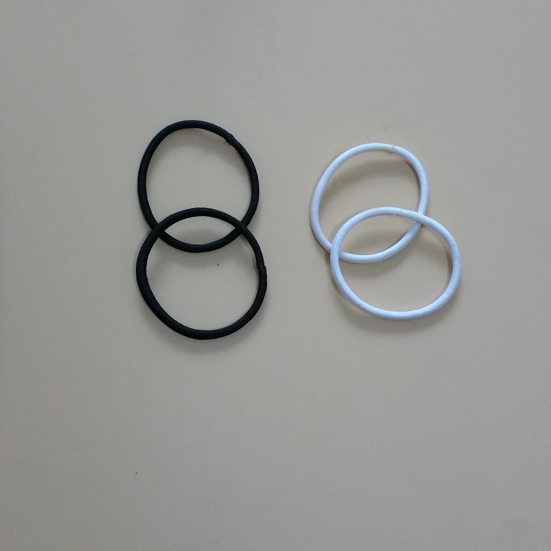 皮筋蝴蝶结时尚黑色发带无缝焊接 久拉不断3.0mm粗细皮筋-阿里巴巴