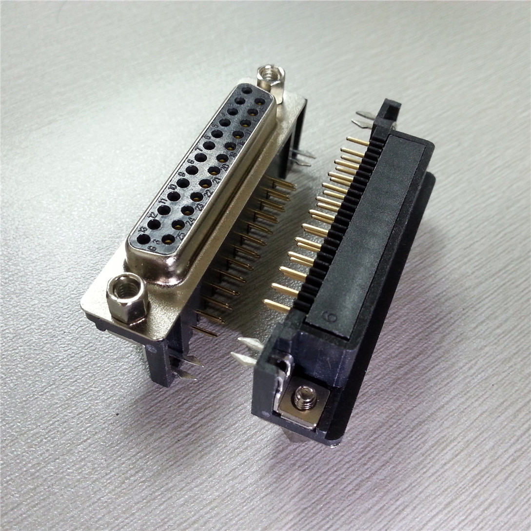 Shenzhen Uling Electronic Co.,LTD_Low density 25p d-sub female socket ...