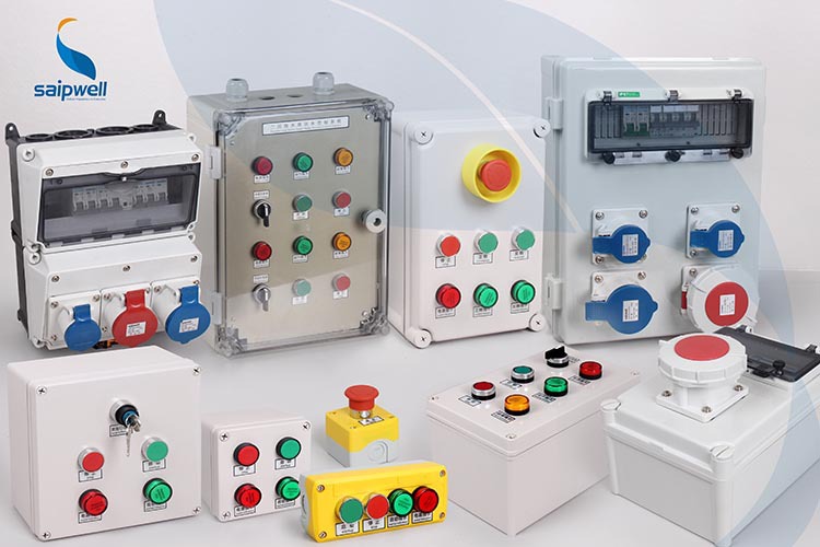 IP65按钮盒 开关按钮控制盒 防水控制按钮盒 防水开关按钮盒-阿里巴巴