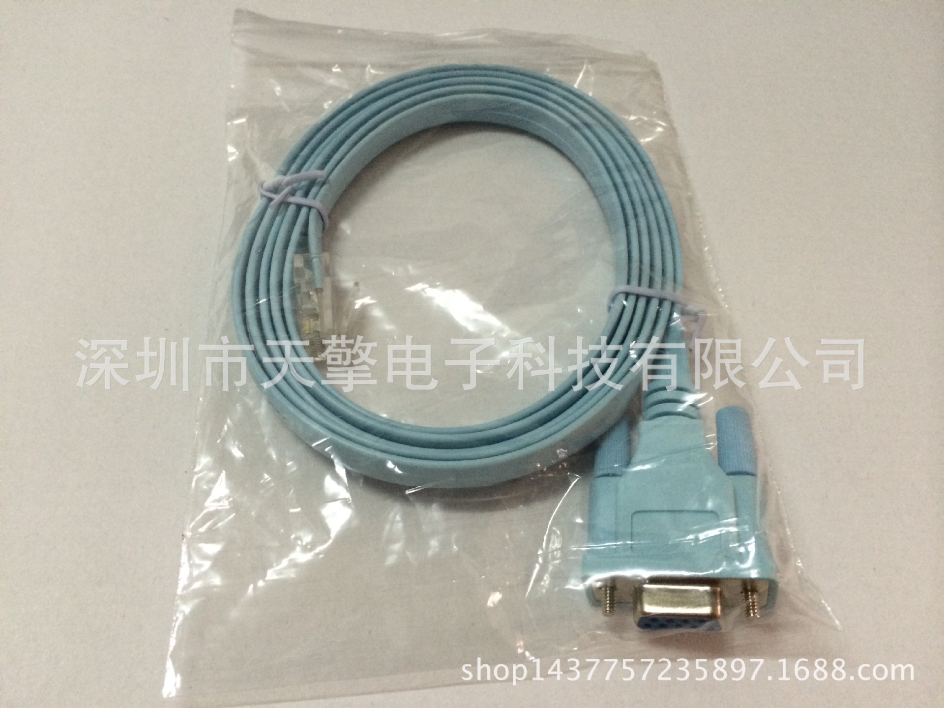 RJ45 TO RS232 网线转串口线 1.8米 适用于CISCO思科 DB9/COM口-阿里巴巴