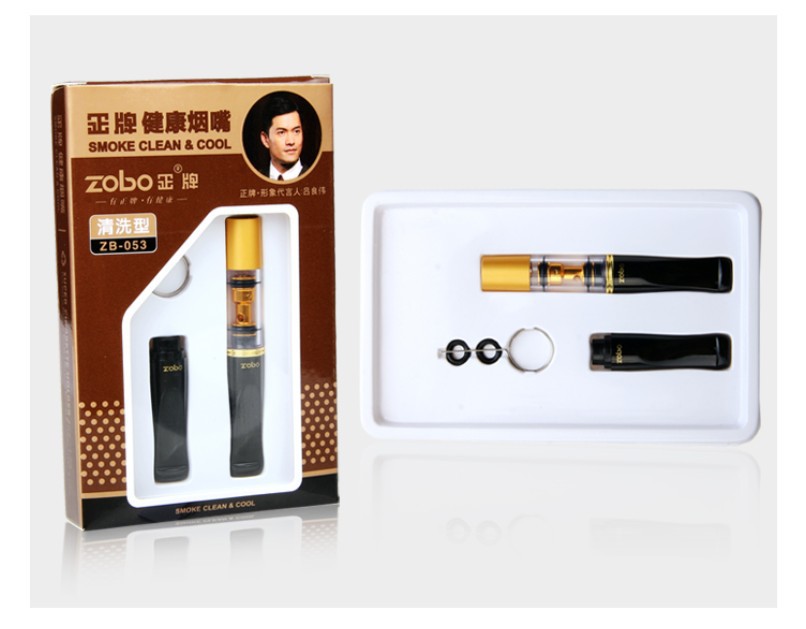 正牌烟嘴ZB-053 过滤烟嘴 黄金烟嘴 循环型 zobo烟具-阿里巴巴