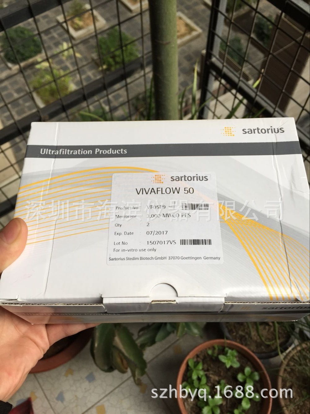 赛多利斯VIVAFLOW 50超滤膜包VF05P0回旋流切向流超滤膜包10K-阿里巴巴