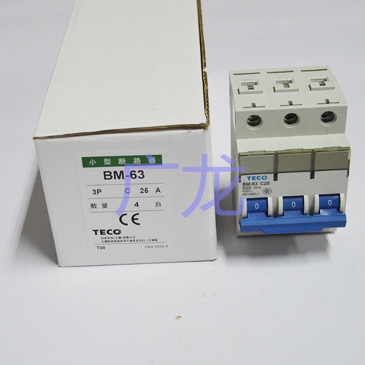 全新正品TECO台安BM系列小型断路器BM-63 3P C25A-阿里巴巴
