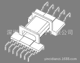 EFD25骨架厂家、YC-EFD-2506、5+7P 螃蟹脚变压器、电感线圈骨架-阿里巴巴