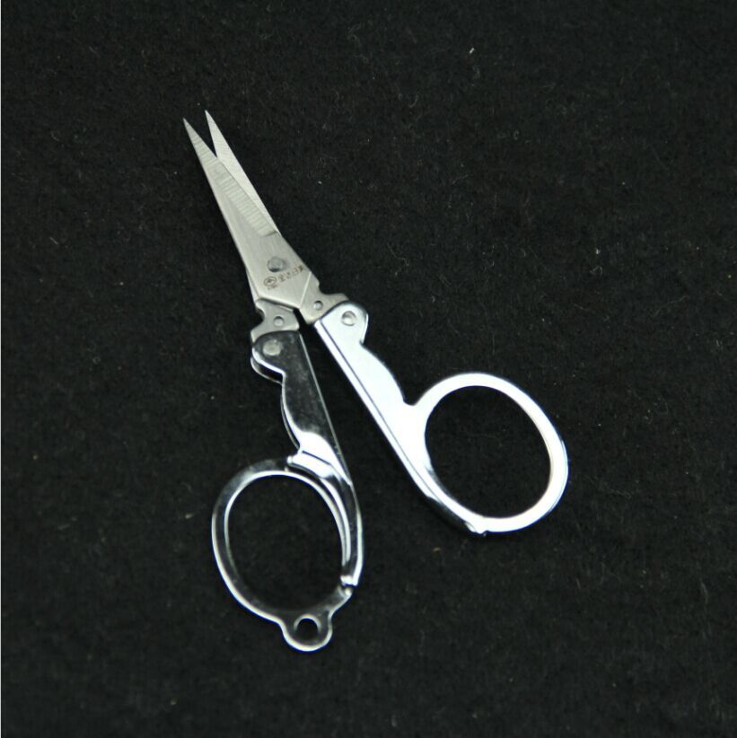 正品金达日美折叠不锈钢便携旅行剪迷你户外小剪刀5021小号钓鱼剪-阿里巴巴