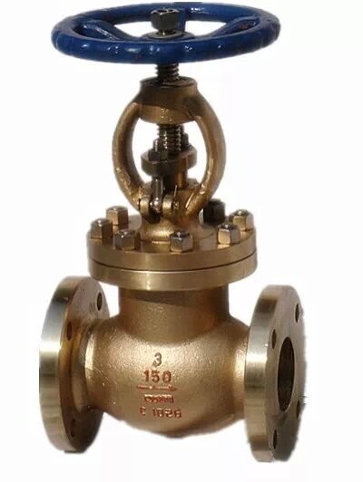 J41W-150LB青铜美标法兰截止阀 - 阀批发网