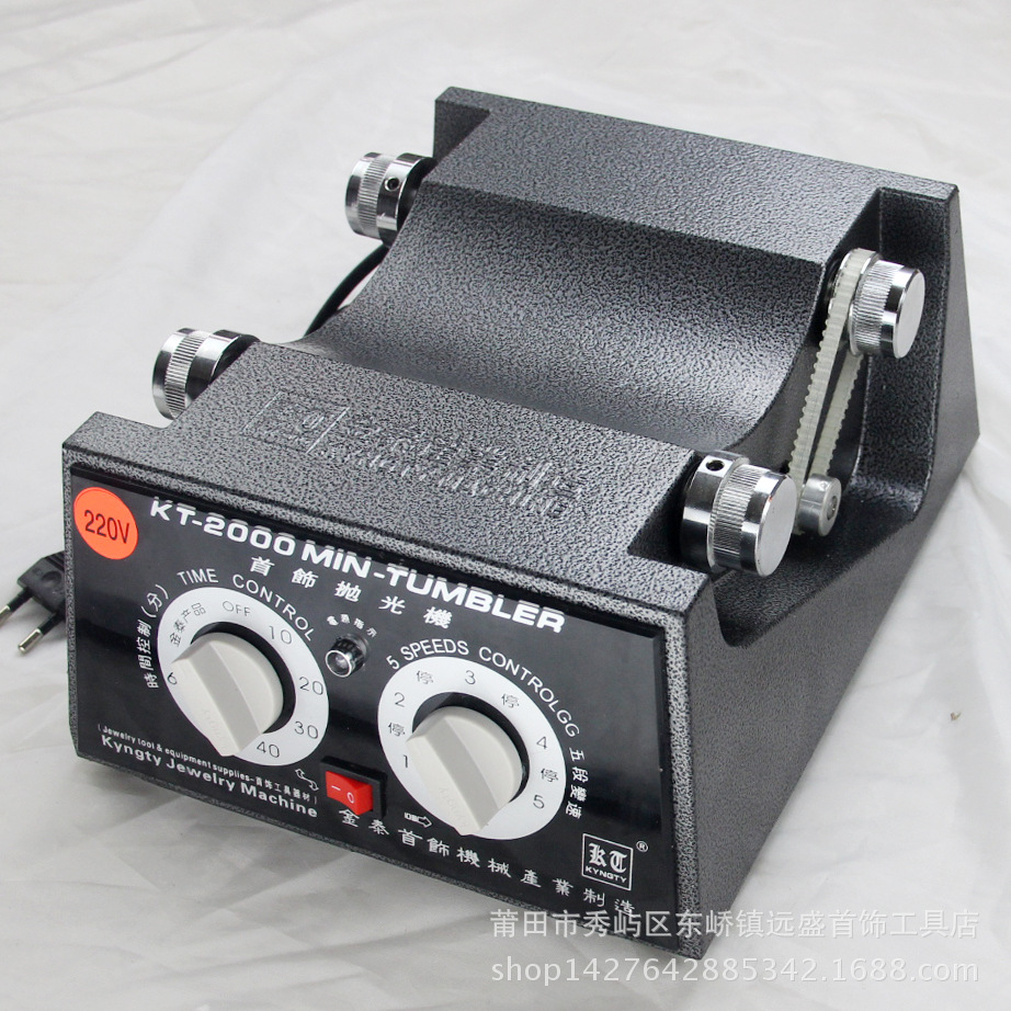 KT2000金泰滚桶抛光机 滚筒抛光机 首饰珠宝金银清洗机-阿里巴巴