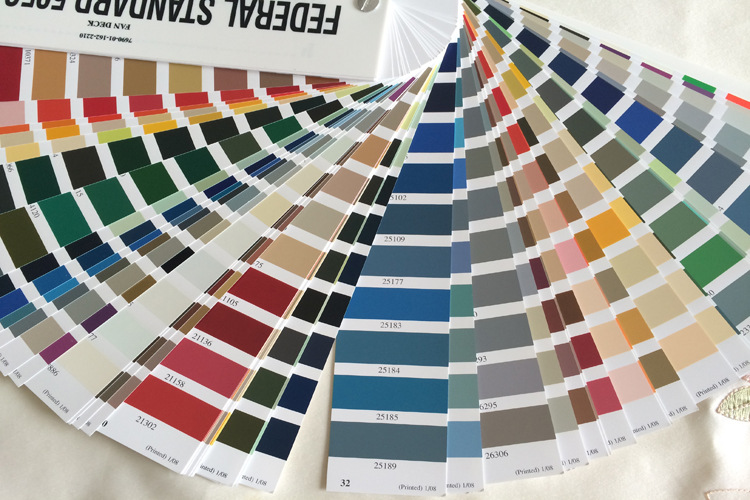 美国联邦色卡FED-STD595A标准色卡代替595C现货带报关单-阿里巴巴