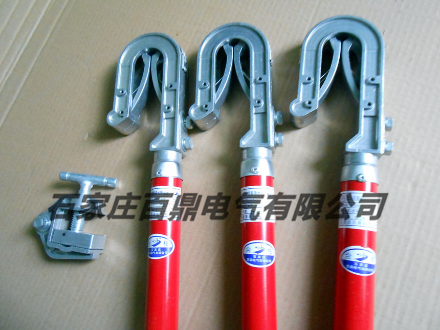 接地挂杆10kv/25mm2多股透明软铜线-JDX-WS型双簧挂钩型带护套-阿里巴巴