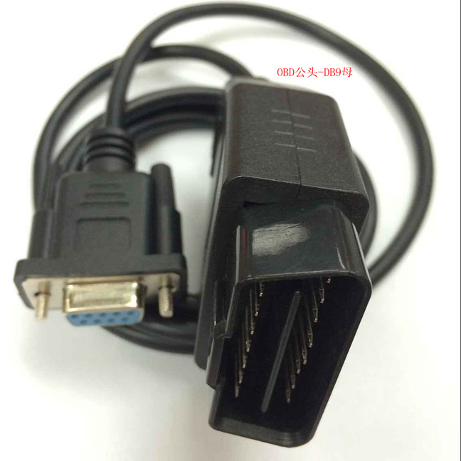 OBD-II 16P M TO DB9P F CABLE OBD转串口连接线DB9 OBD2-DB9-阿里巴巴