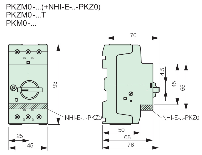 EATON伊顿马达保护开关PKZM0-1.6 2.5 4-6.3 XTPR010BC1 PKZMO-16-阿里巴巴