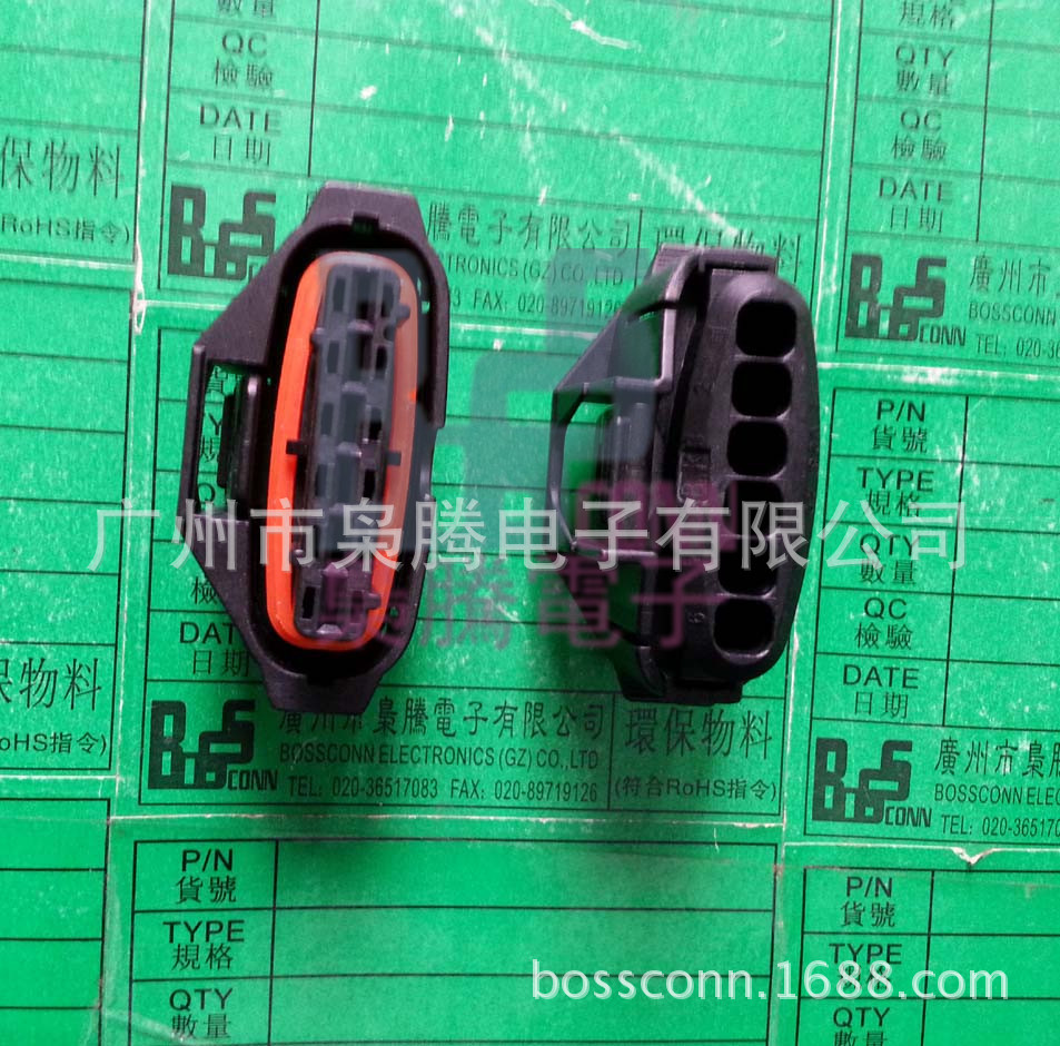 枭腾/1928403740/1 928 403 740/博世6芯防水护套/传感器线束插头-阿里巴巴