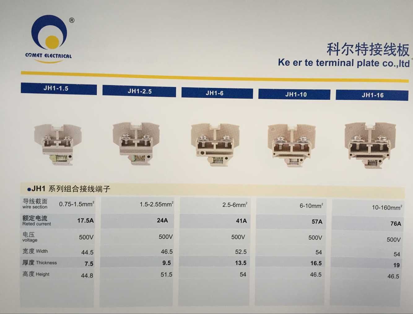 厂家直销JH1-1.5接线端子排 JH1组合型端子 通用式接线板 高品质-阿里巴巴