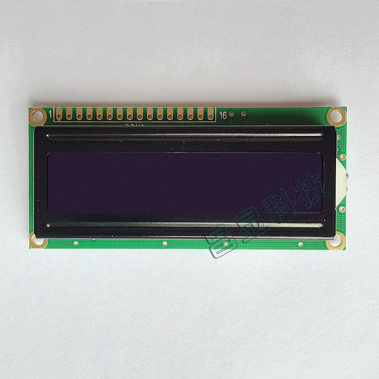 厂家直销1602液晶屏 1602LCD液晶显示模块 VA黑底白字液晶屏-阿里巴巴