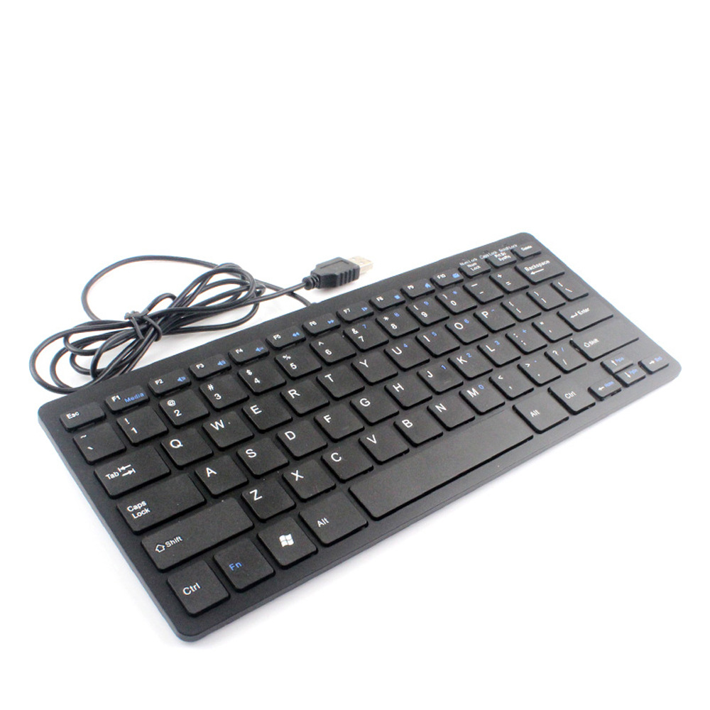 厂家热销usb有线超薄巧克力键盘 迷你有线台式机笔记本外接键盘-阿里巴巴