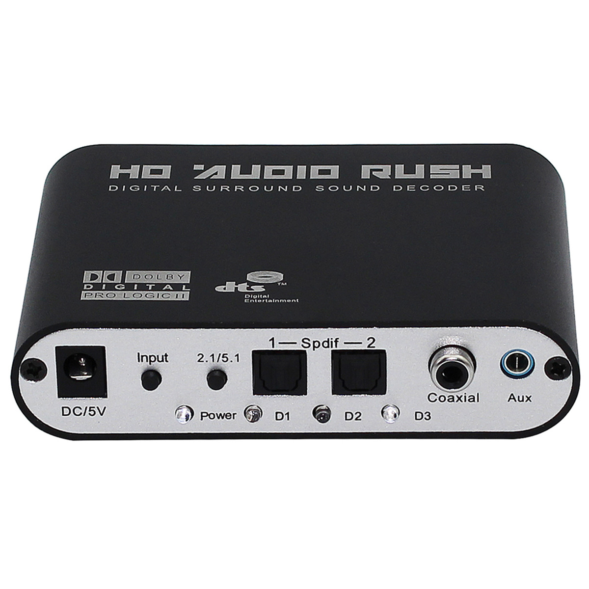 spdif Audio Decoder 光纤同轴转RCA5.1声道DTS/AC3音频解码器-阿里巴巴