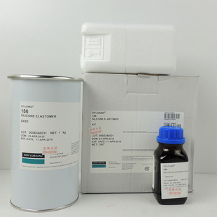 PDMS道康宁 硅橡胶186 SYLGARD 弹性体灌封胶 有机硅胶-阿里巴巴