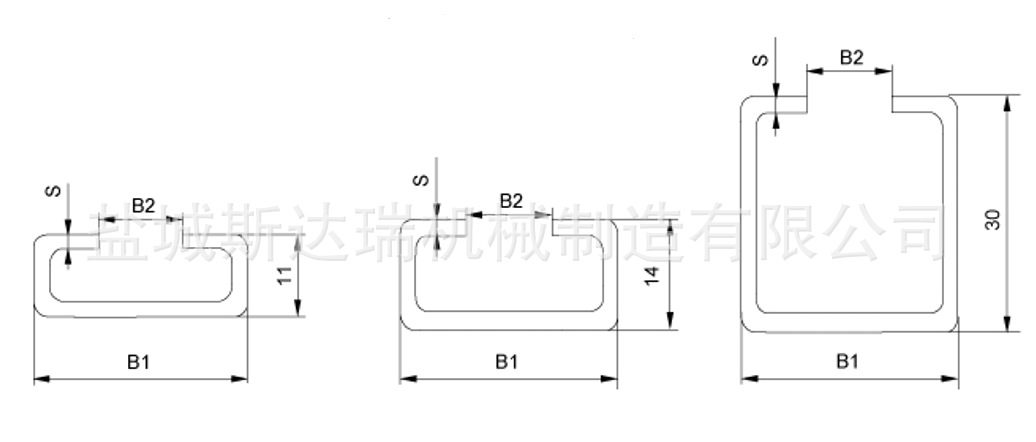 c型钢滑轨导轨尺寸-千图网