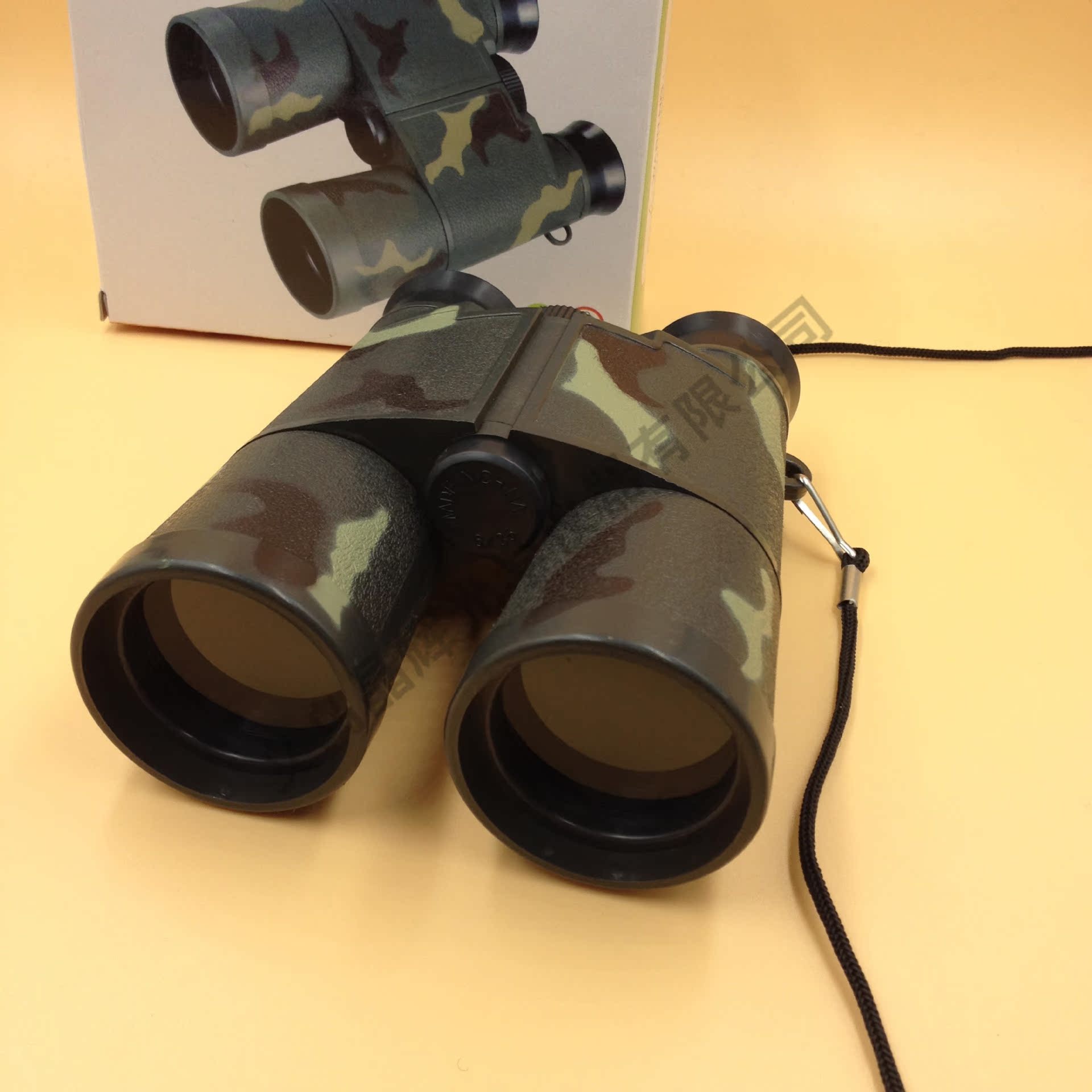 （晶辉）厂家直销6X35MM小孩玩具 迷彩望远镜 - 办公批发网