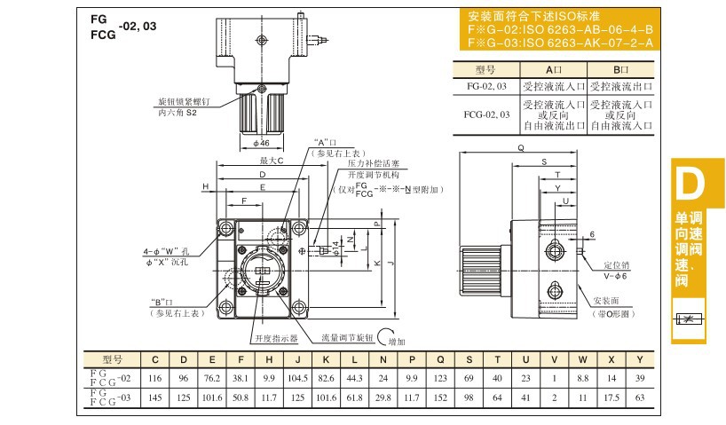 YUKEN 油研单向调速阀FCG-01-4-N-11 FG-01-8-N-11 FG-01-8-11-阿里巴巴