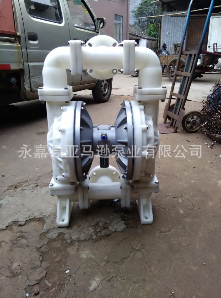 大批量供应亚马逊QBK-100工程塑料配F46全套隔膜泵 气动往复泵-阿里巴巴