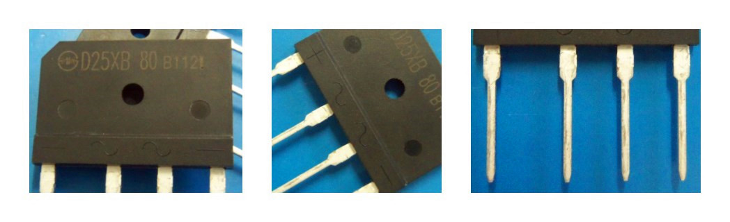 25A整流桥D25XB60 新电元标准芯片扁桥扁脚-阿里巴巴