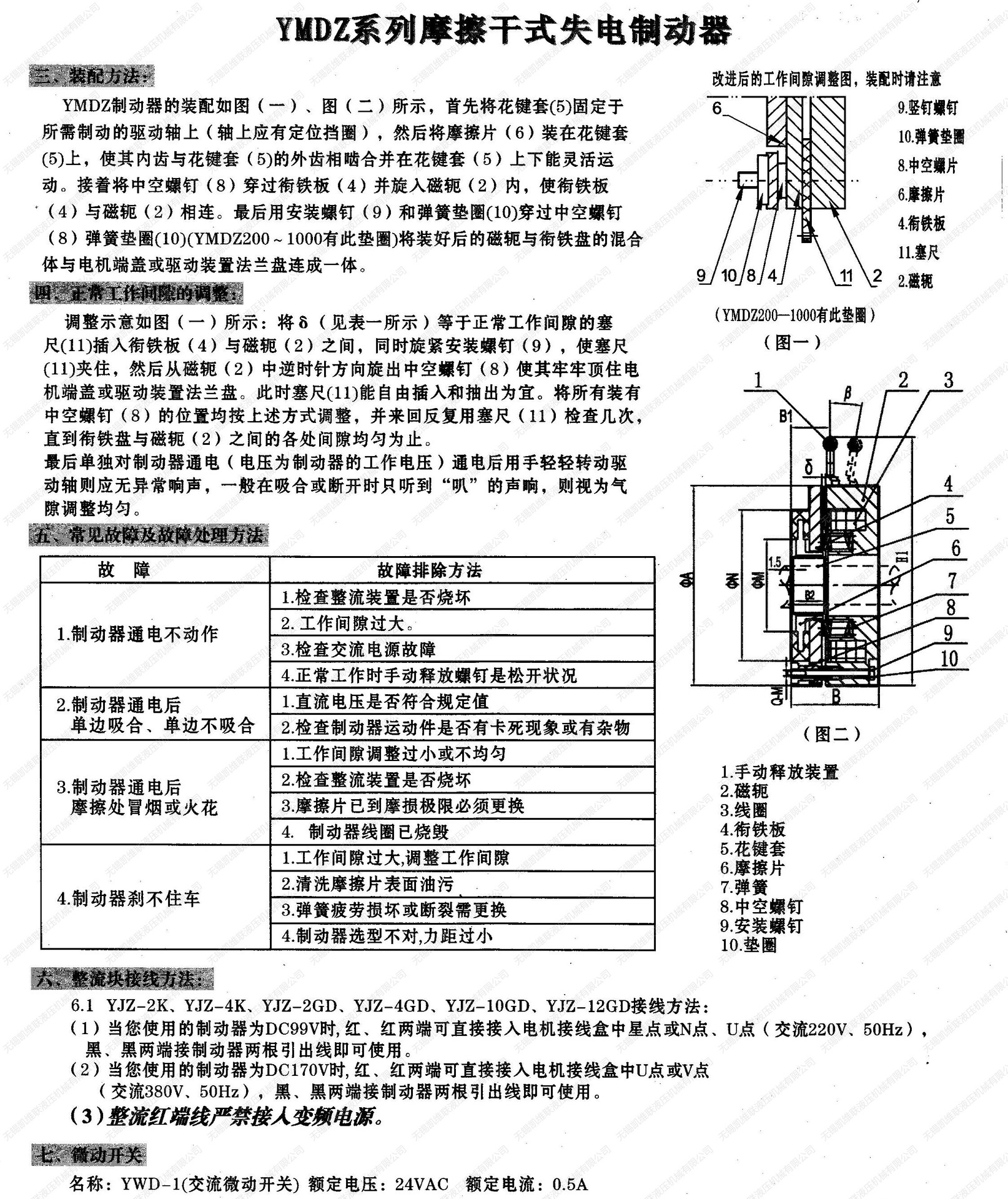 YMDZ-750-170,摩擦干式失电制动器-阿里巴巴