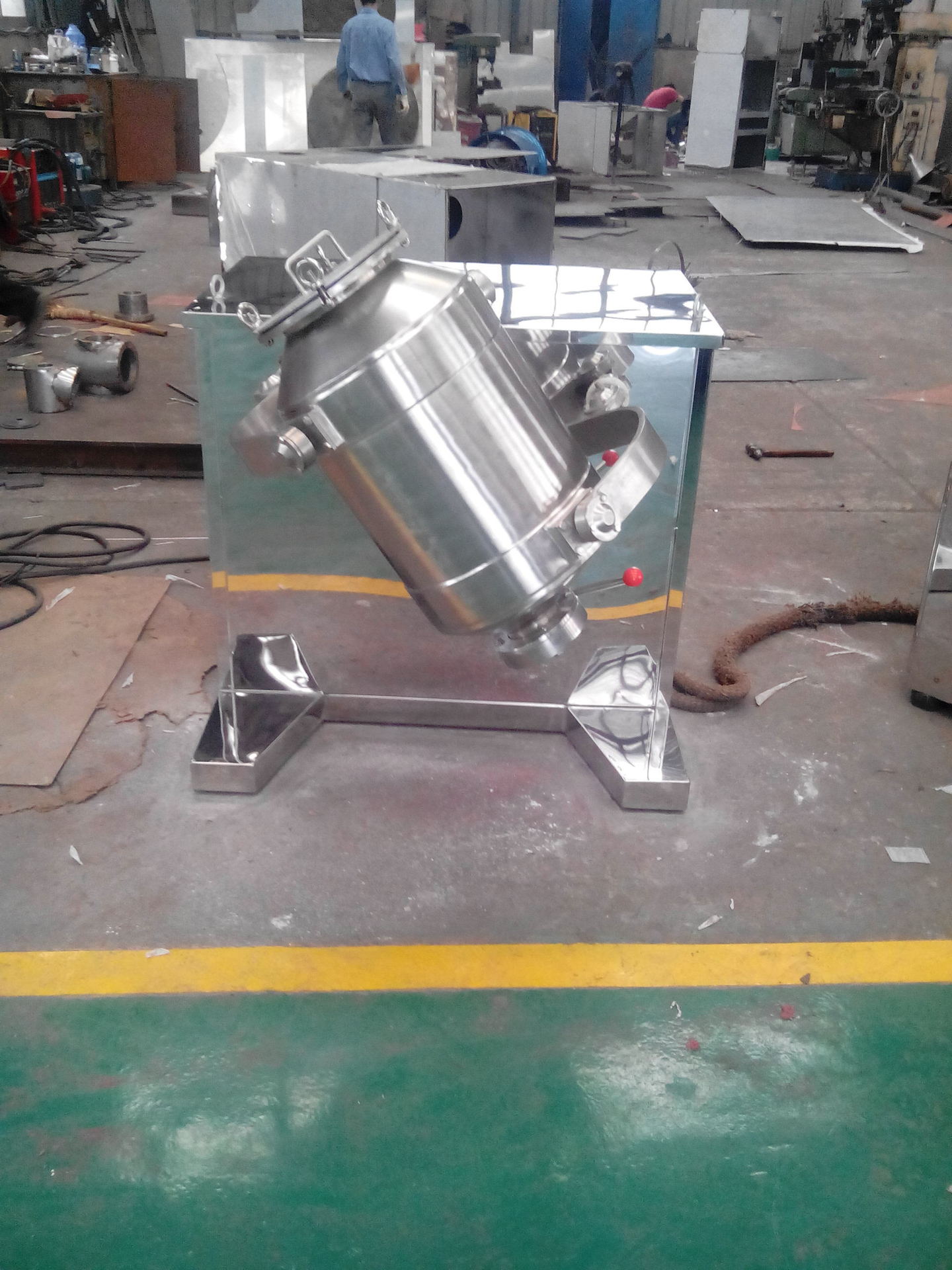 厂家批发SYH-50l小型三维混合机 饲料三维运动混合机-阿里巴巴