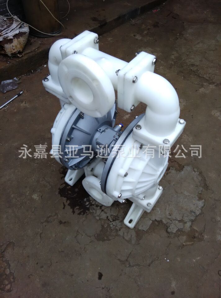 大批量供应亚马逊QBK-100工程塑料配F46全套隔膜泵 气动往复泵-阿里巴巴