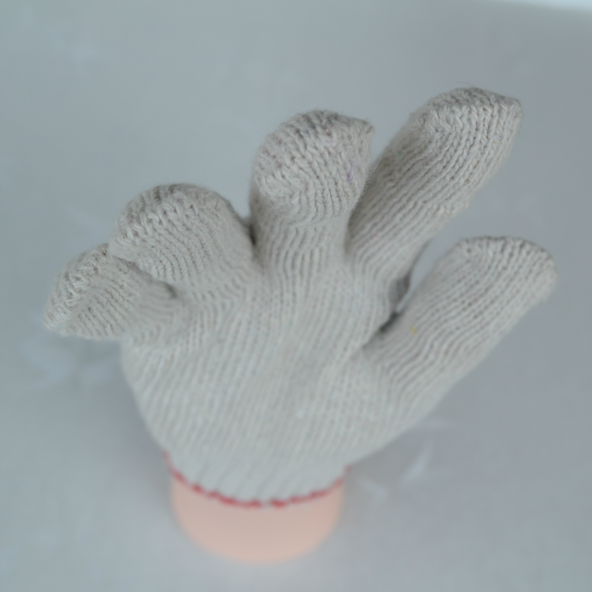 700克加厚棉纱手套 劳保手套 本白纱线手套 干活搬运耐磨防护手套-阿里巴巴