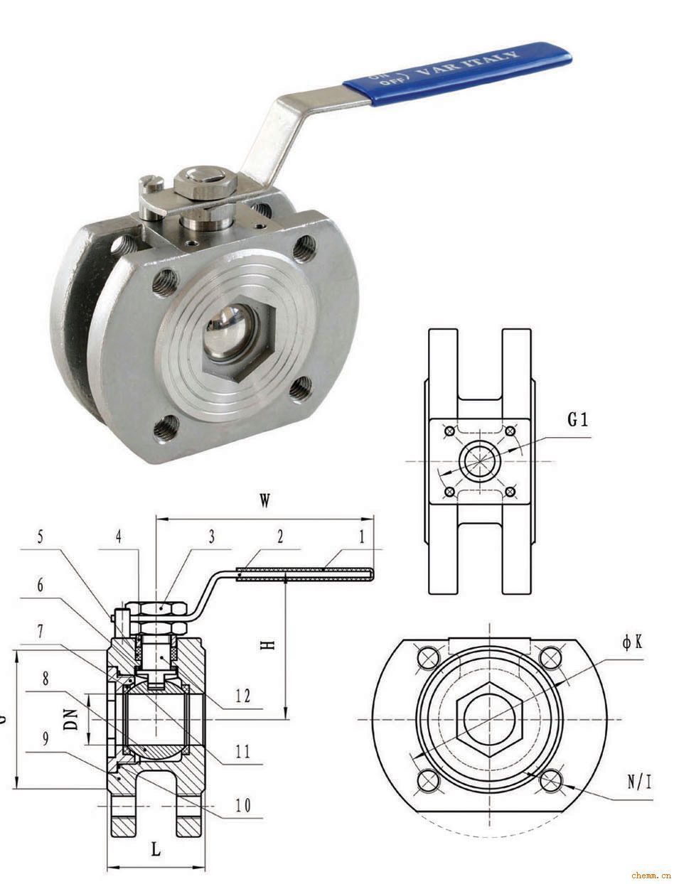 厂家直供 意式超薄法兰球阀 Q71F-16C 国标铸钢直通式球阀dn100-阿里巴巴