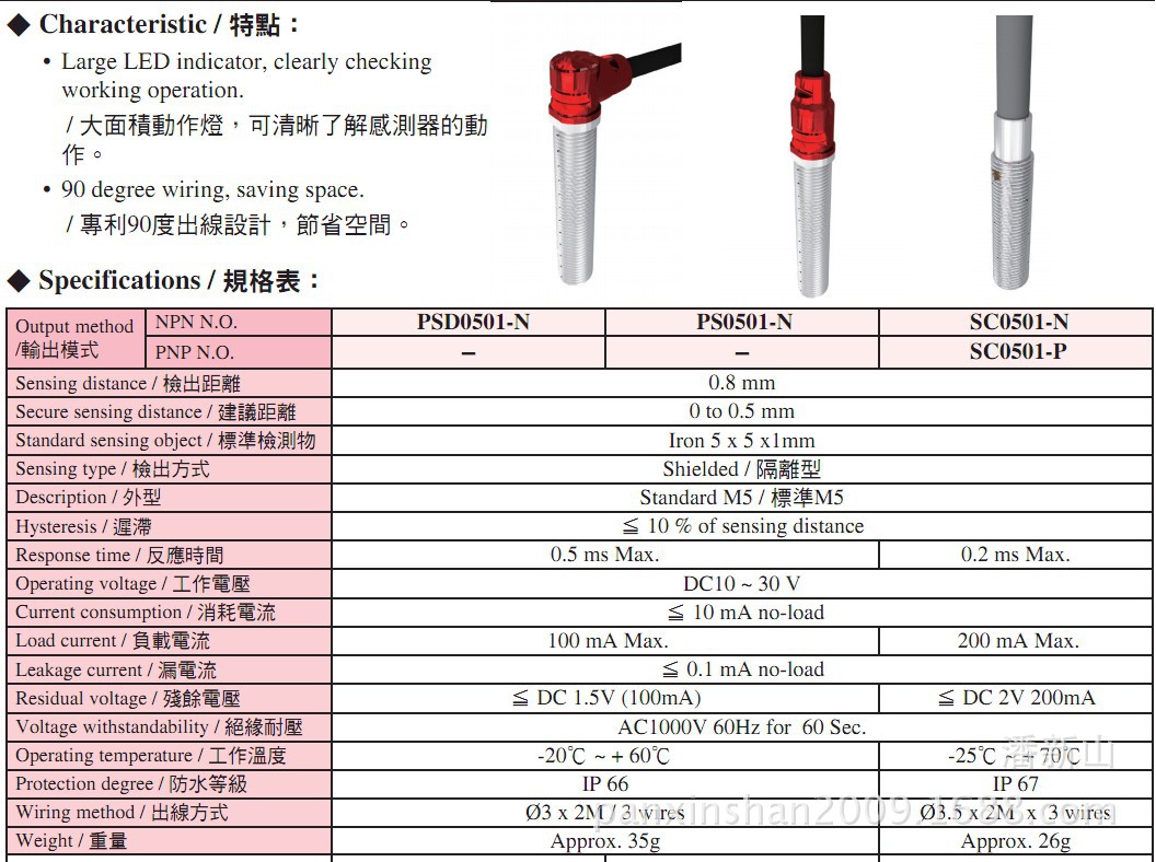 SC0501-P【全新原装品质】RiKO接近开关SC0501-N-阿里巴巴