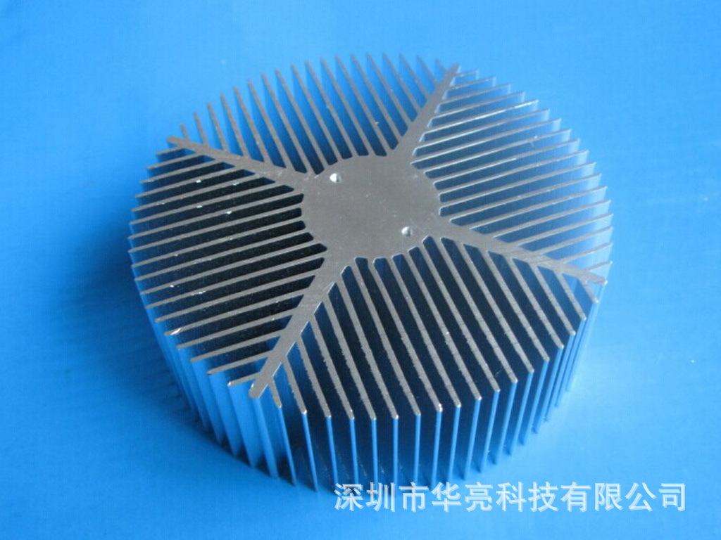 10W/15W 直径90厚度30MM LED散热器，抛光氧化亮银-阿里巴巴
