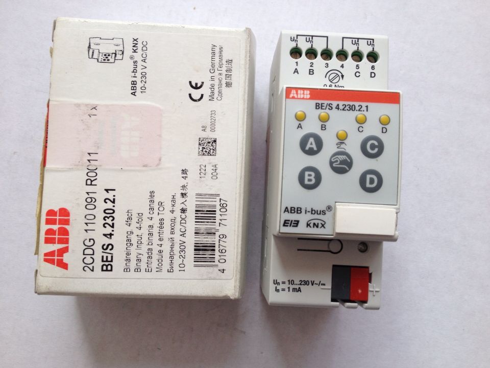ABB i-bus BE/S 4.230.2.1 输入模块KNX/EIB-阿里巴巴