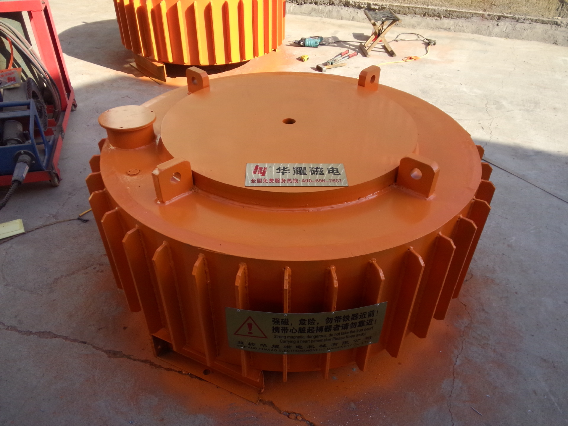 RCDB电磁除铁器圆盘 盘式除铁器 电磁除铁器 潍坊华耀-阿里巴巴
